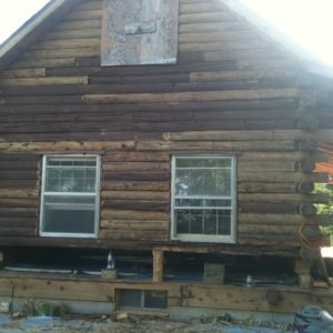 Log Home Rot Replacement – Elite Log Home Services