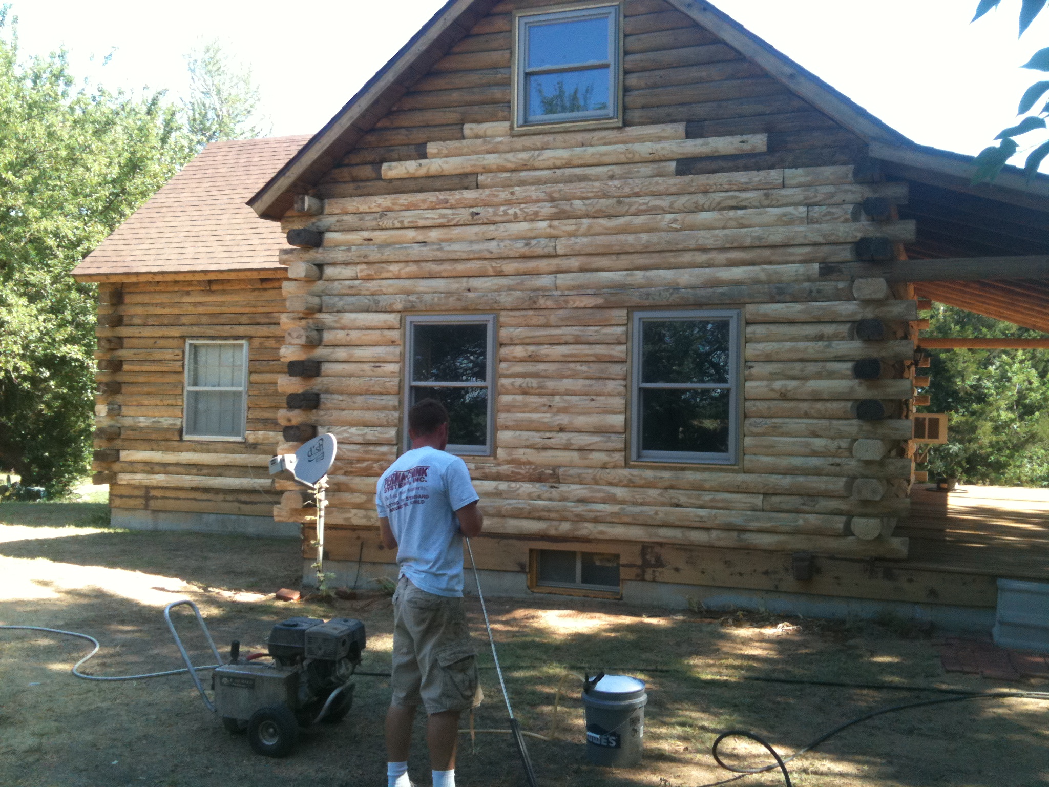 Log Home Rot Replacement – Elite Log Home Services