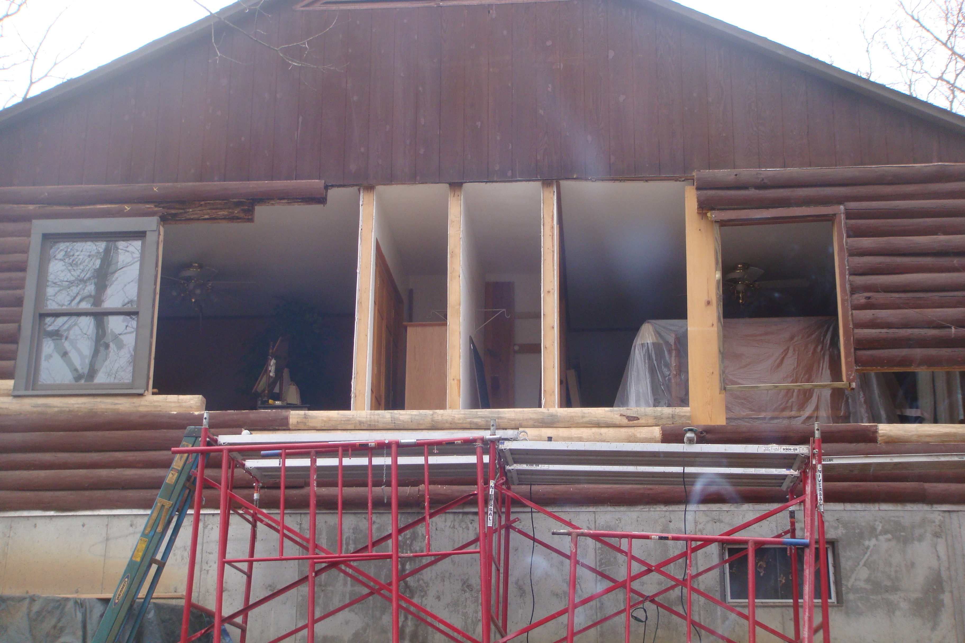 Log Home Rot Replacement – Elite Log Home Services