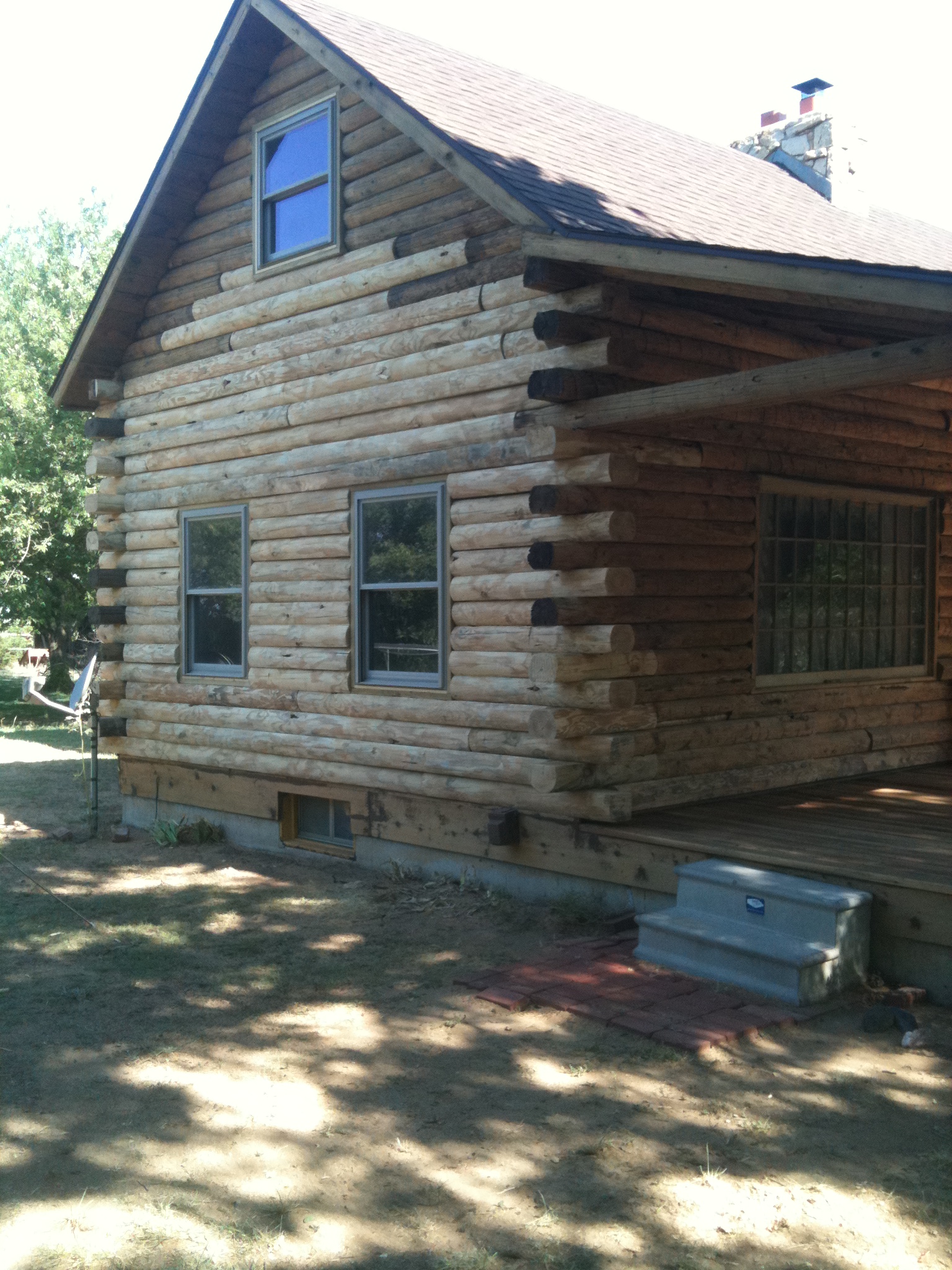 Log Home Rot Replacement – Elite Log Home Services